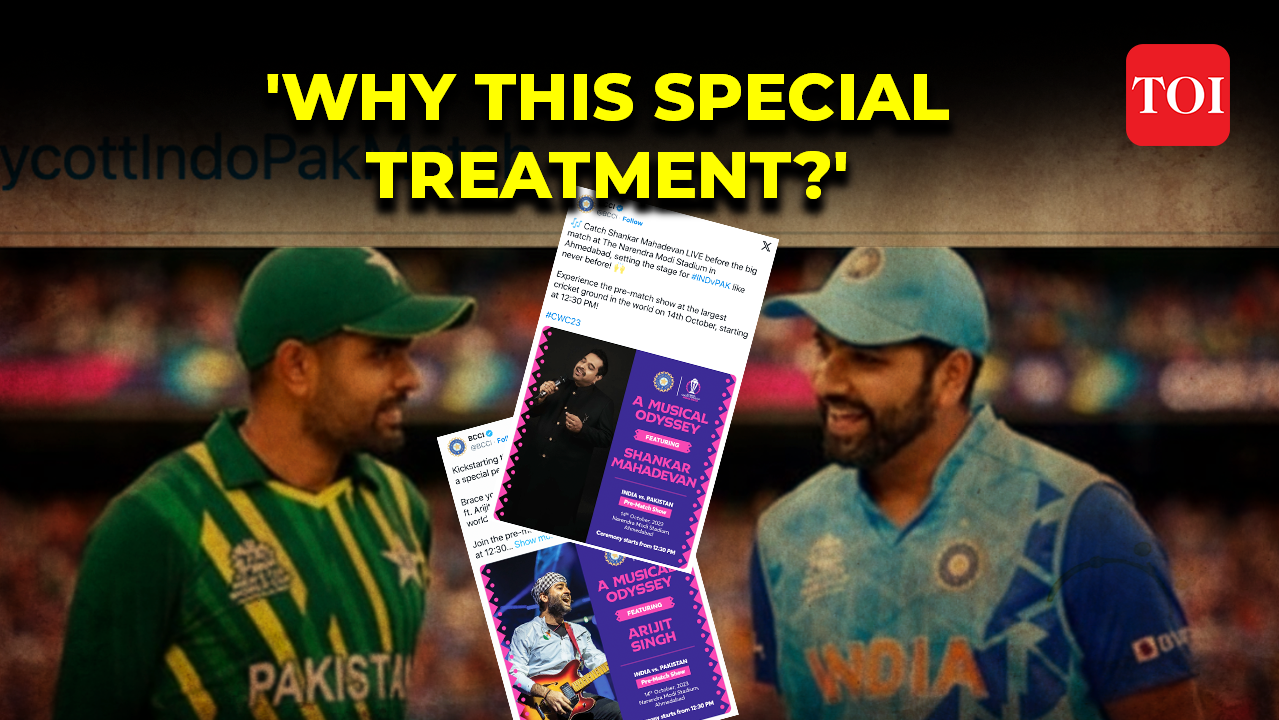 Ind vs Pak: Fans angry with BCCI after Pak gets special treatment ahead ...