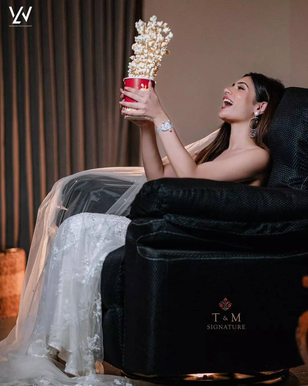 #ShadesOfABride: Tarini Kalingarayar embraces the radiant spectrum of a ...