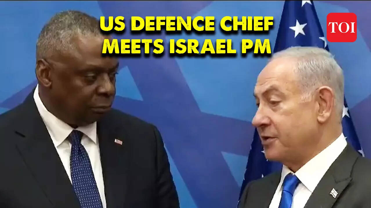 Israel Hamas War: US Defence Secretary Lloyd Austin meets PM Netanyahu