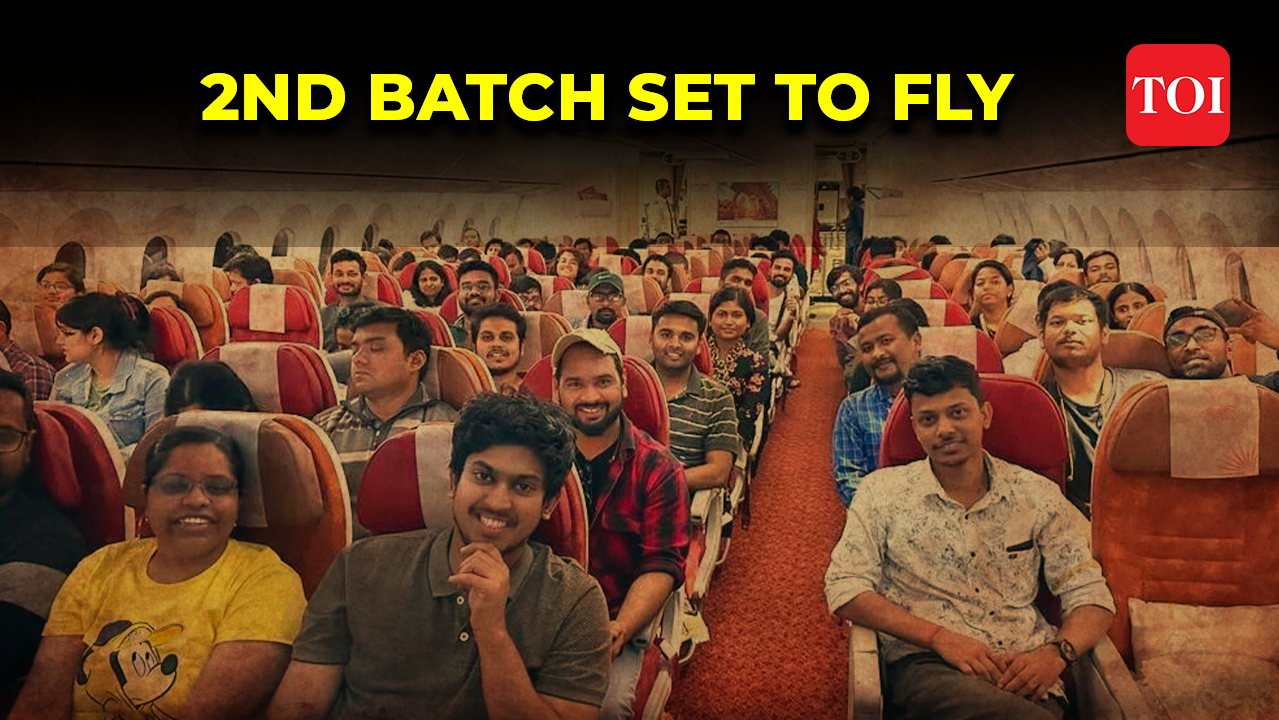 Israel-Hamas war: Operation Ajay: Second batch of Indians under ...