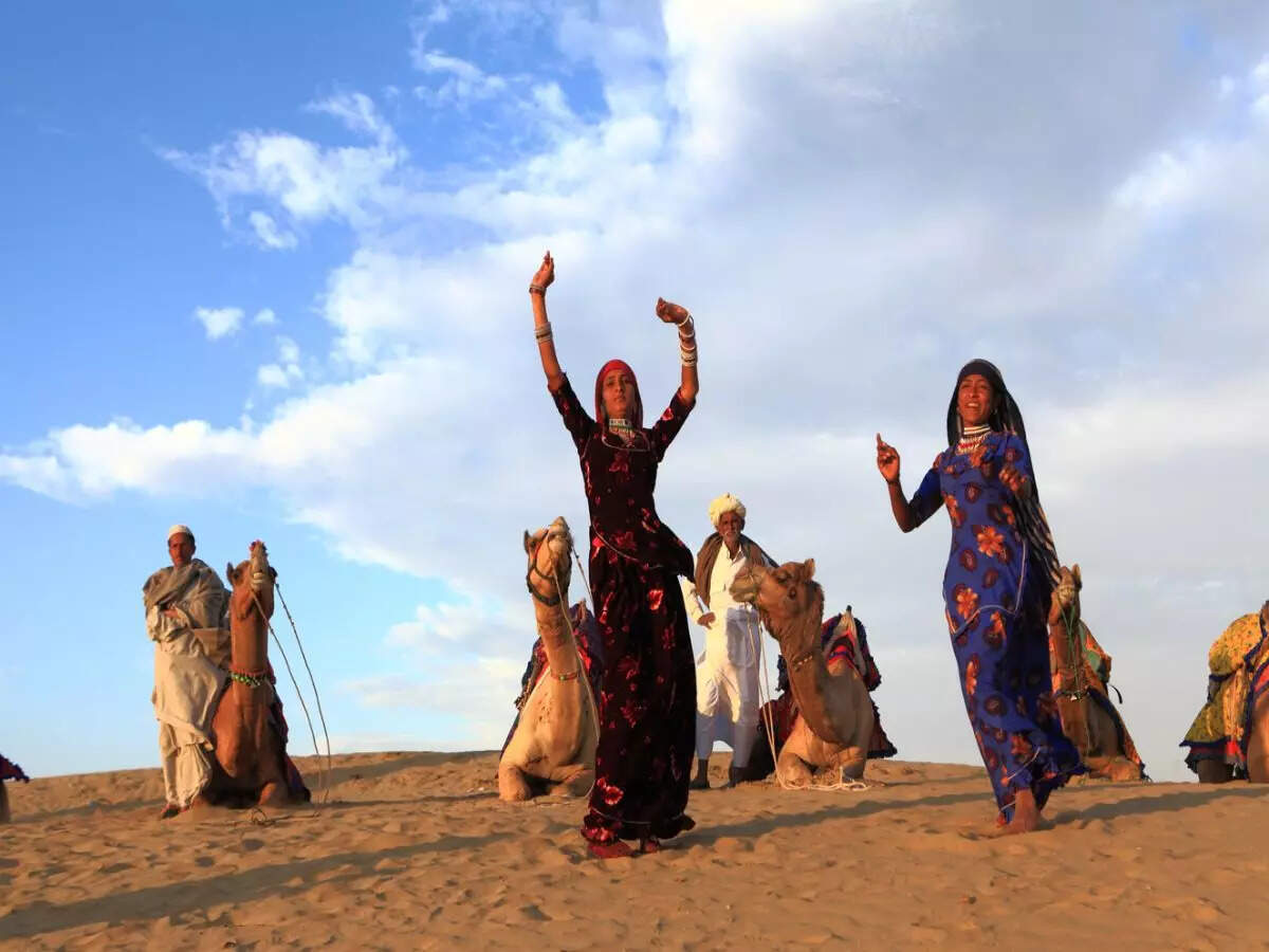 Exploring India’s golden miracle, Thar Desert, India - Times of India ...