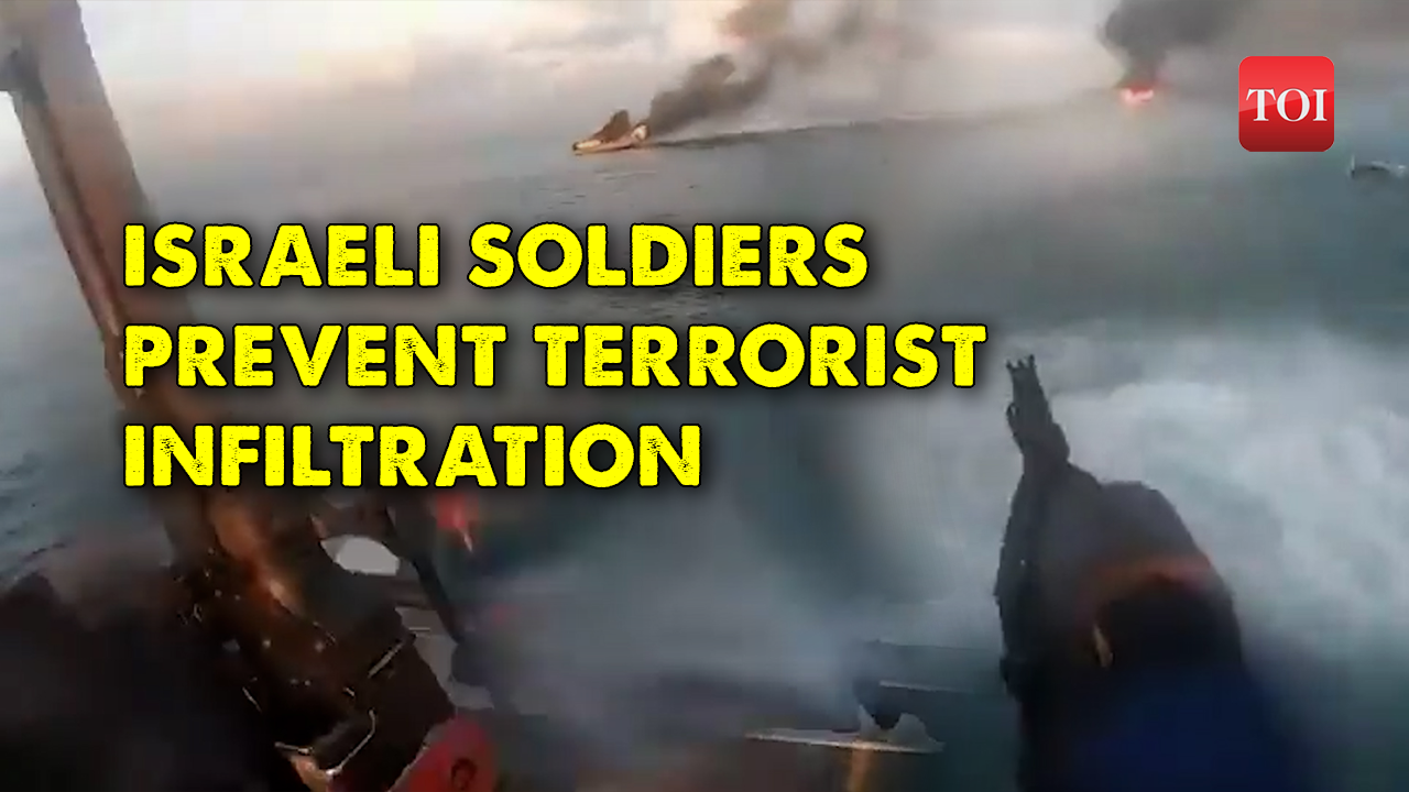 Shocking footage from Israel Hamas War: Israeli Navy’s ‘Snapir’ Unit ...