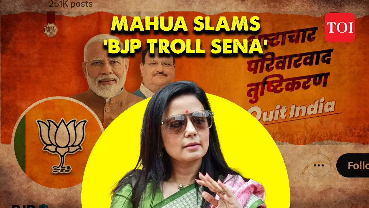 Circulation of personal photos: TMC MP Mahua Moitra hits out at ‘BJP’s troll sena’