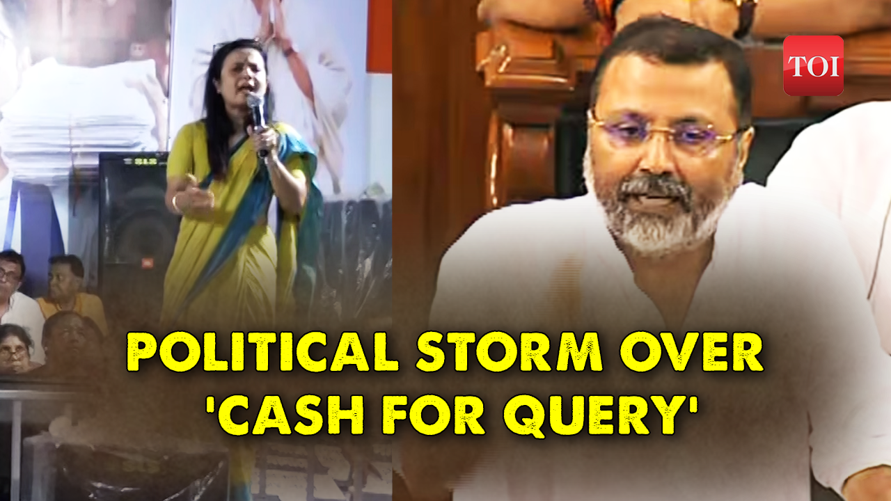 'Cash for query': BJP's demands 'immediate suspension' of Mahua Moitra, Opposition calls ...