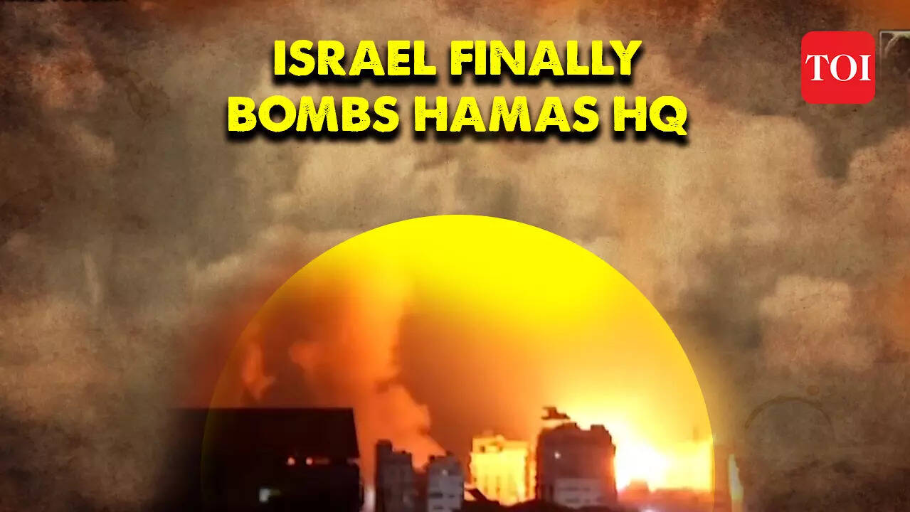 Big win for Israel: Israeli Air Force destroys Hamas’ headquarters and ...