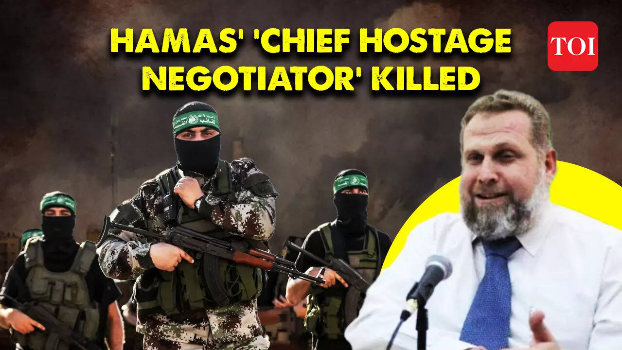Gaza under attack: Hamas’ ‘chief hostage negotiator’ Osama Mazini ...