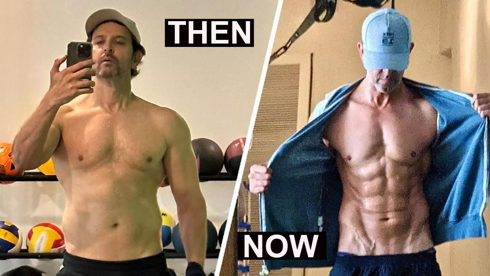 Hrithik Roshan shows off his unbelievable body transformation in ...