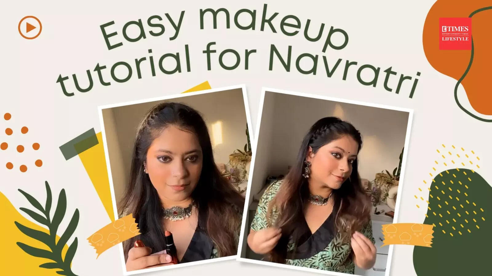 Easy Makeup Tutorial for Navratri Ft. Shibani Bose