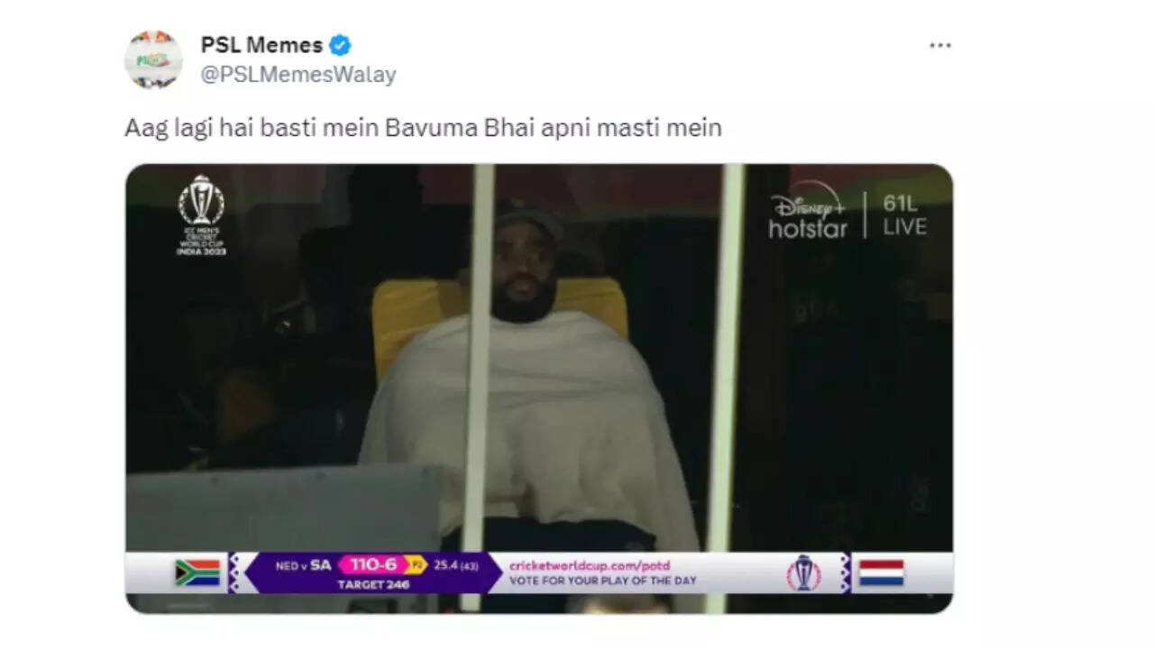 Temba Bavuma: South African captain's unique look after losing to ...