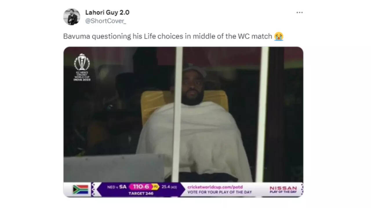 Temba Bavuma: South African captain's unique look after losing to ...
