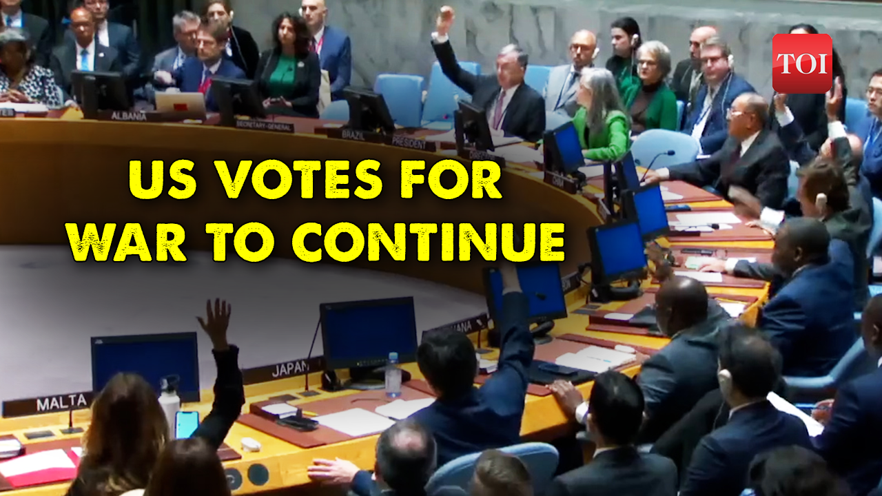 Us Vetoes Un Resolution Calling For Humanitarian Pause In Israel Hamas War 4881