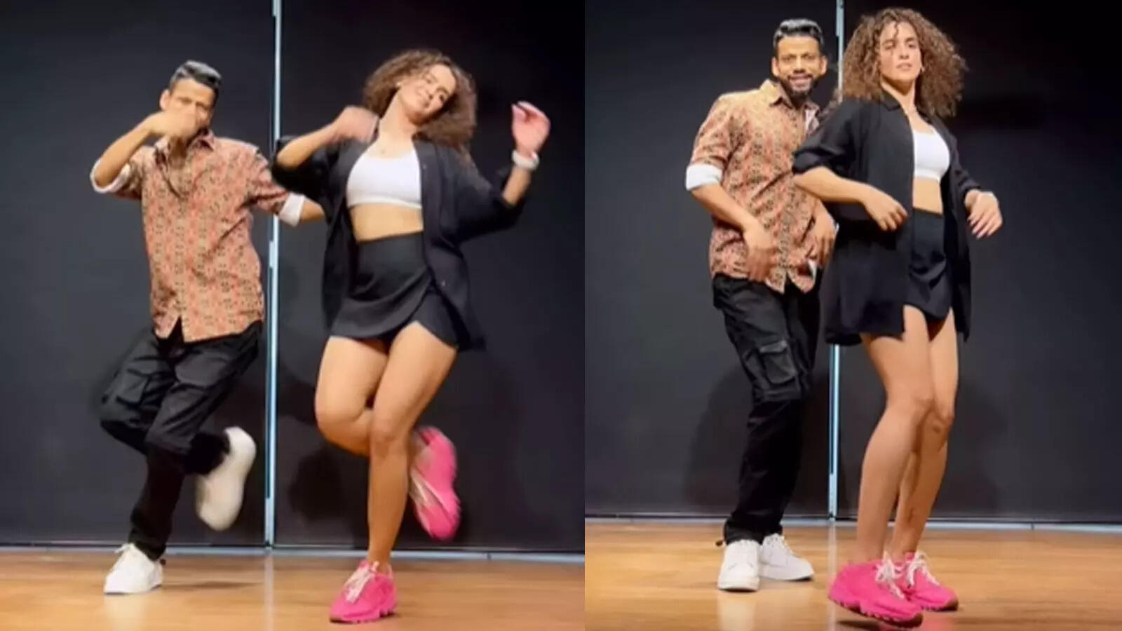 Sanya Malhotra grooves to Diljit Dosanjh's song 'Kinni Kinni'