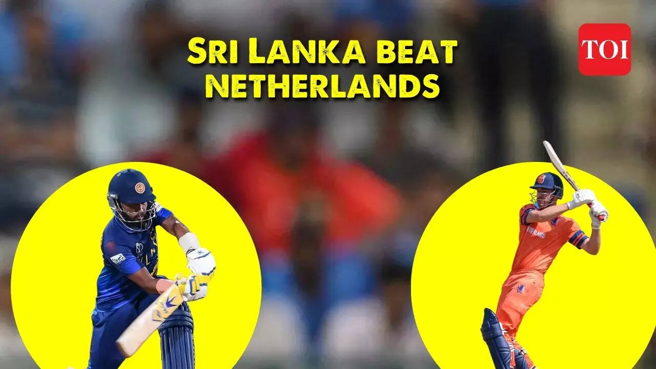 SL vs NED, ICC World Cup: Bowlers, Samarawickrama help Sri Lanka win ...