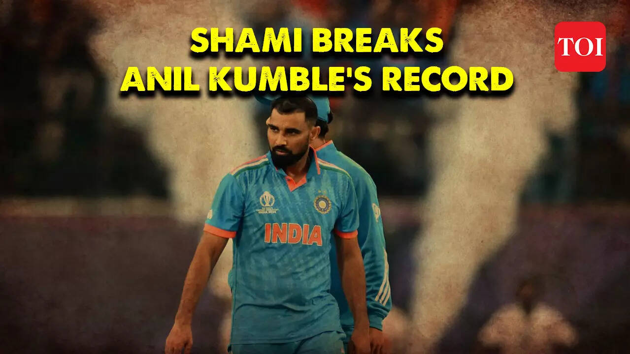 India star pacer Mohammed Shami breaks Anil Kumble's record, makes ...