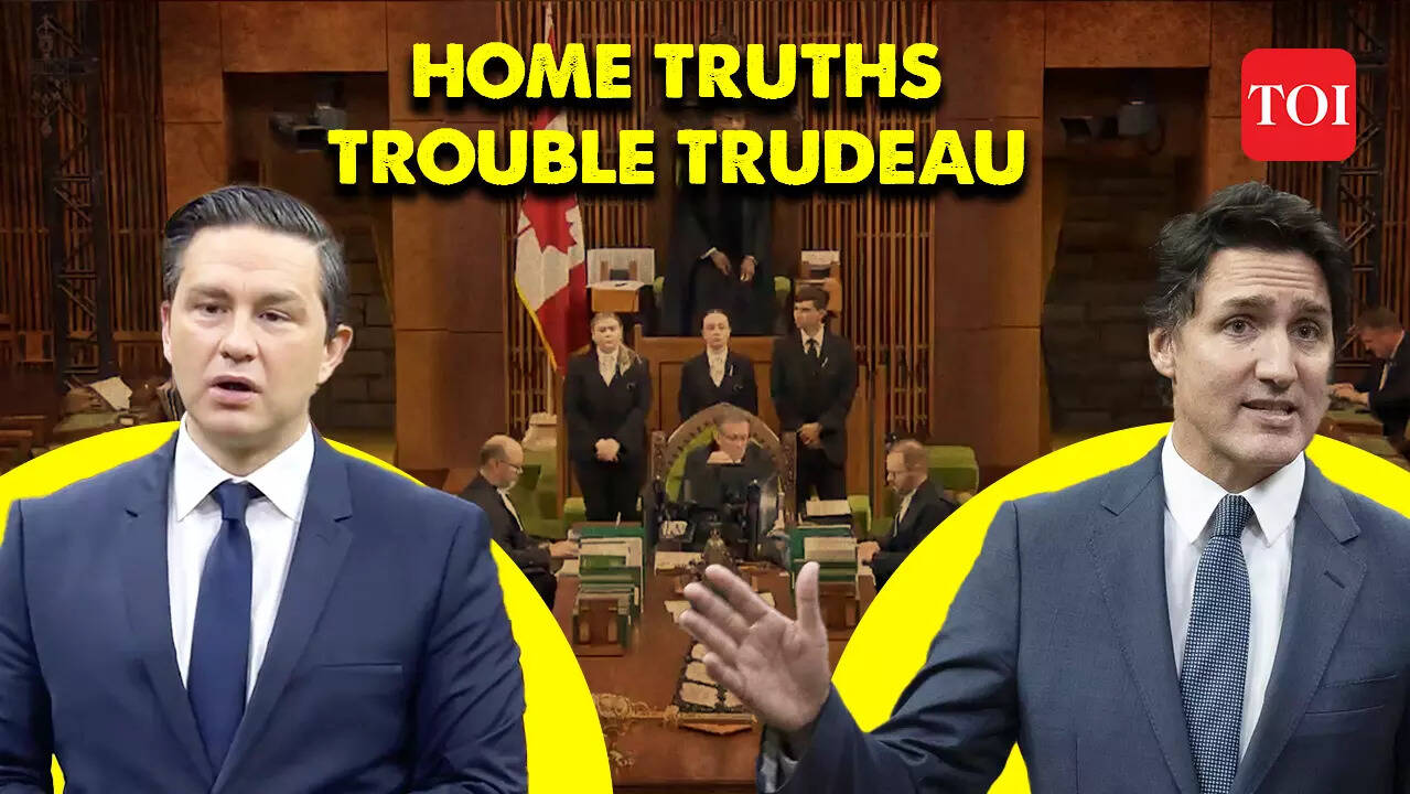 Watch: Trudeau points fingers at India, gets shown the mirror back home