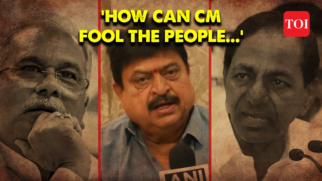 Telangana Elections 2023: 'BRS is losing ground in Telangana' says BJP leader N. Ramchander Rao ...