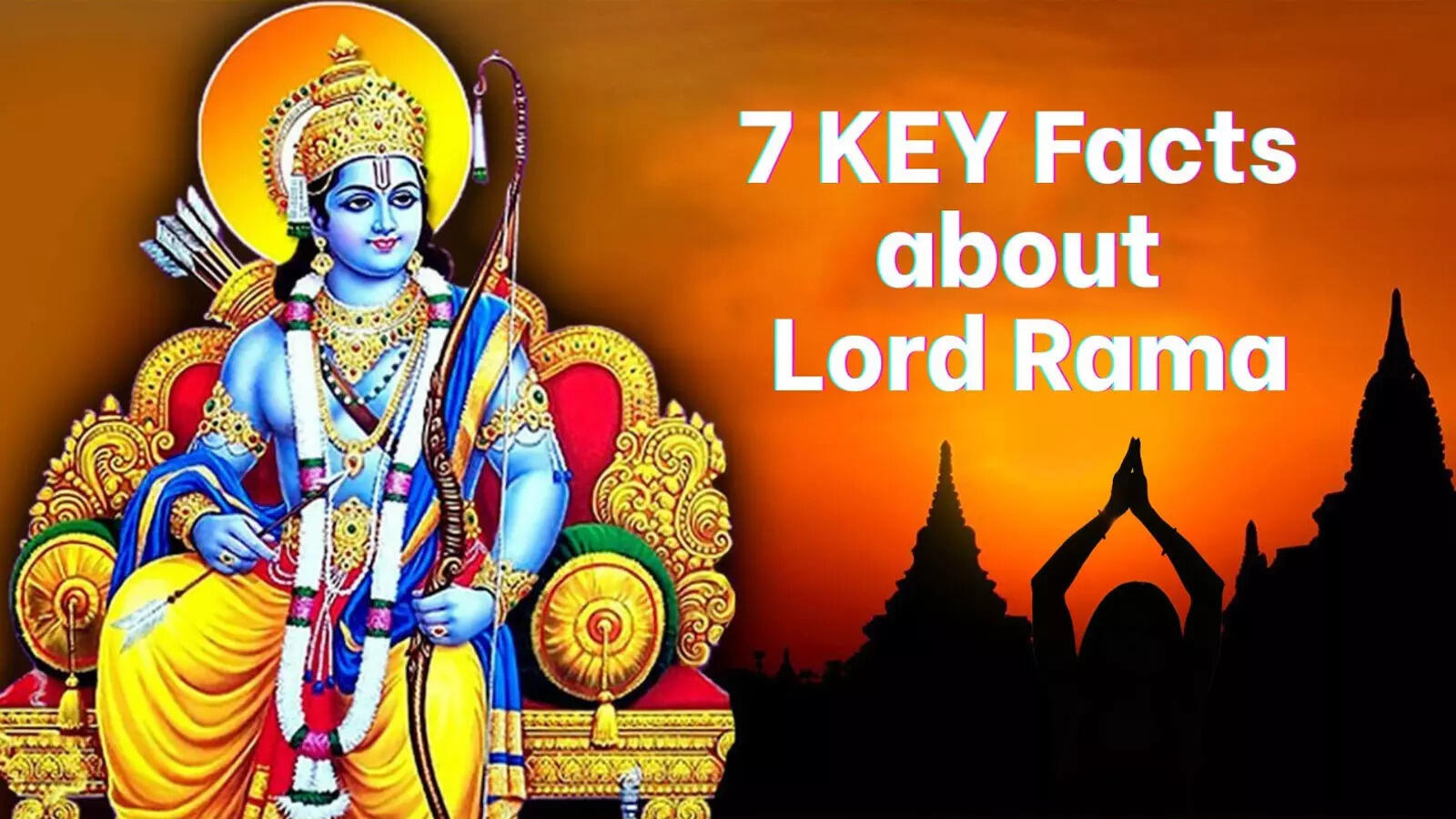 Navratri Special: 7 KEY Facts about Lord Rama