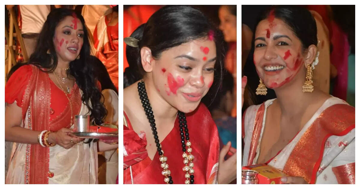Rupali Ganguly, Sumona Chakravarti, Ishita Dutta and others celebrate ...