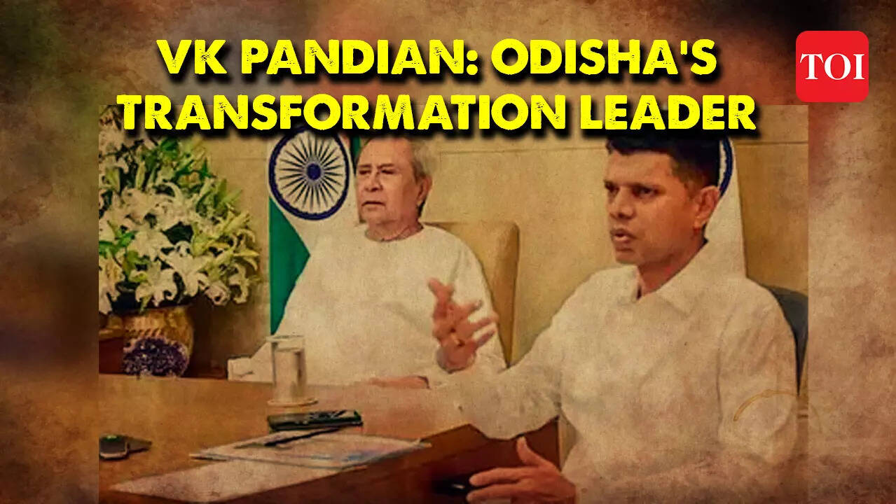 Odisha CM's advisor VK Pandian takes charge of 5T and Nabin Odisha programs