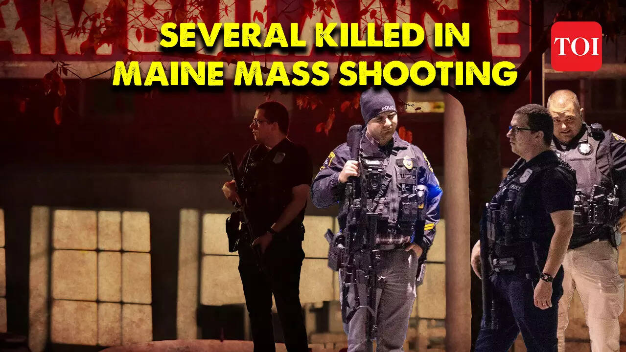 US: At least 22 people killed in mass shooting in Maine
