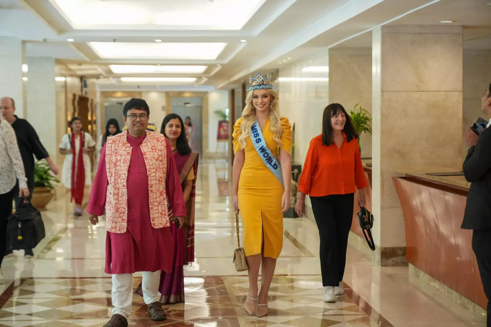 Karolina Bielawska and Sini Shetty promote menstrual health at Hasanath ...