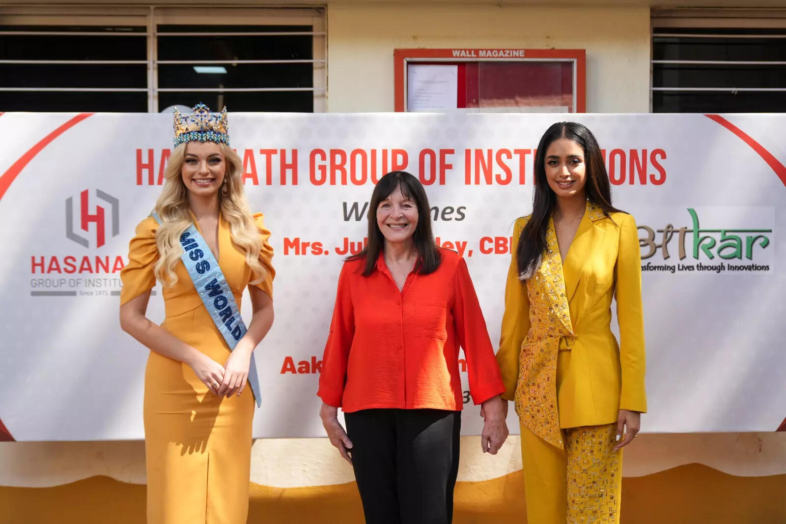 Karolina Bielawska and Sini Shetty promote menstrual health at Hasanath ...