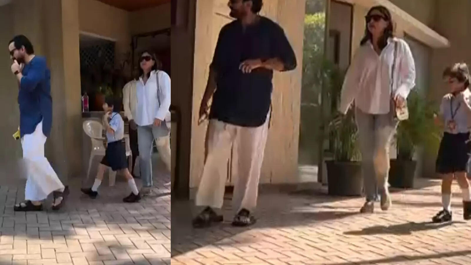 VIRAL video alert! Taimur Ali Khan looks cute in his school uniform as ... VIRAL video alert! Taimur Ali Khan looks cute in his school uniform as ...