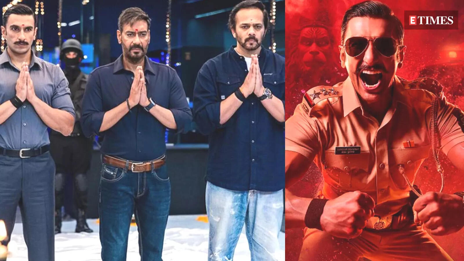 Rohit Shetty announces the return of ‘Simmba’ aka Ranveer Singh in Ajay ...