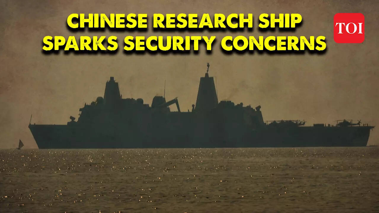 China's Shi Yan 6 research ship docks in Sri Lanka, heightening India's ...