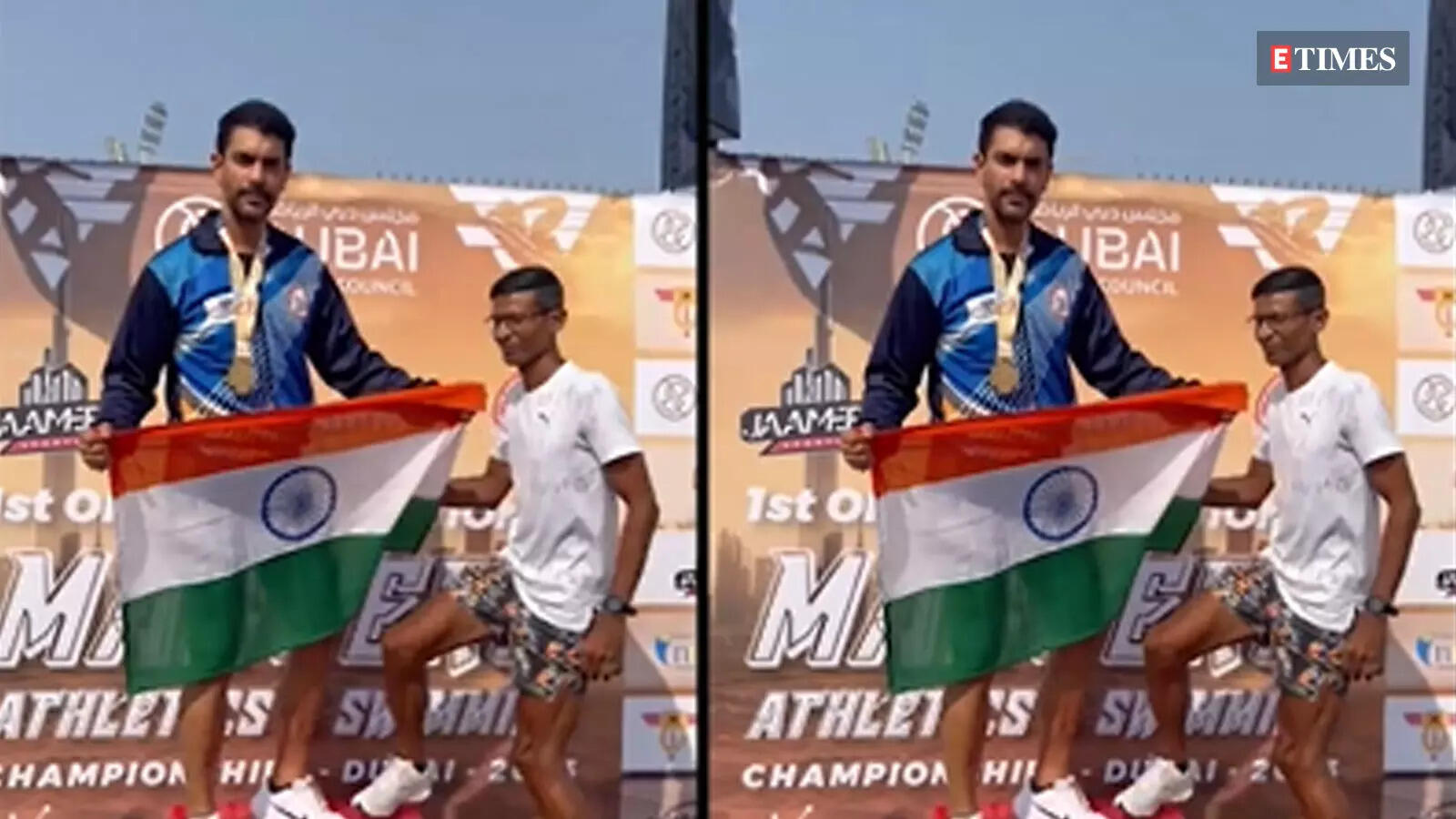 Angad Bedi bags gold at the Athletics Championship in Dubai; dedicates ...