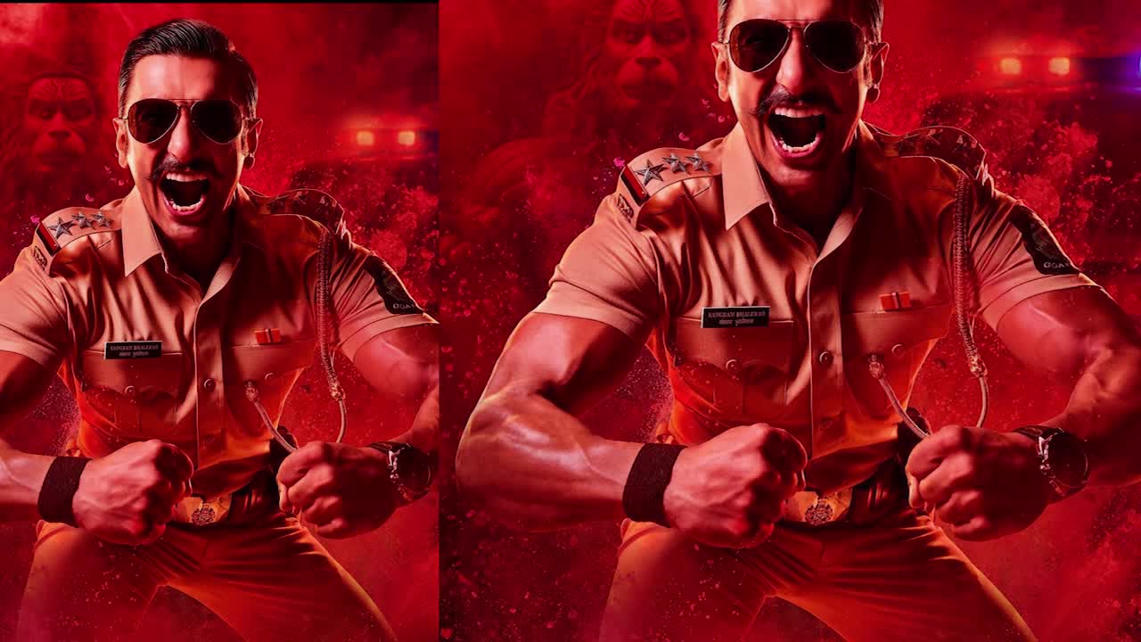 'Singham 3': Ranveer Singh roars as 'Simmba' in new poster, Rohit ...