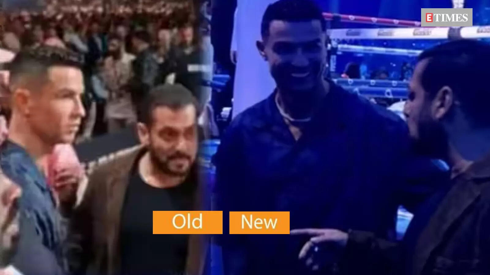 Did Cristiano Ronaldo really ignore Salman Khan during boxing match ...