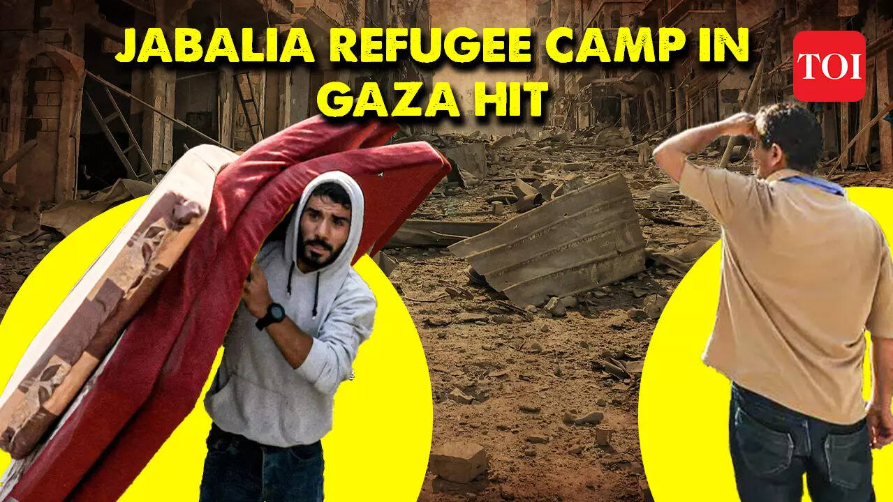 Israel-Hamas war: Jabalia refugee camp in Gaza hit by blast, more than ...
