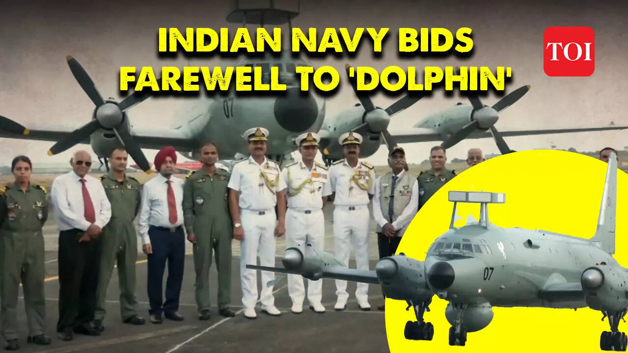 Goodbye : Indian Navy bids farewell to its reconnaissance ‘Dolphin ...