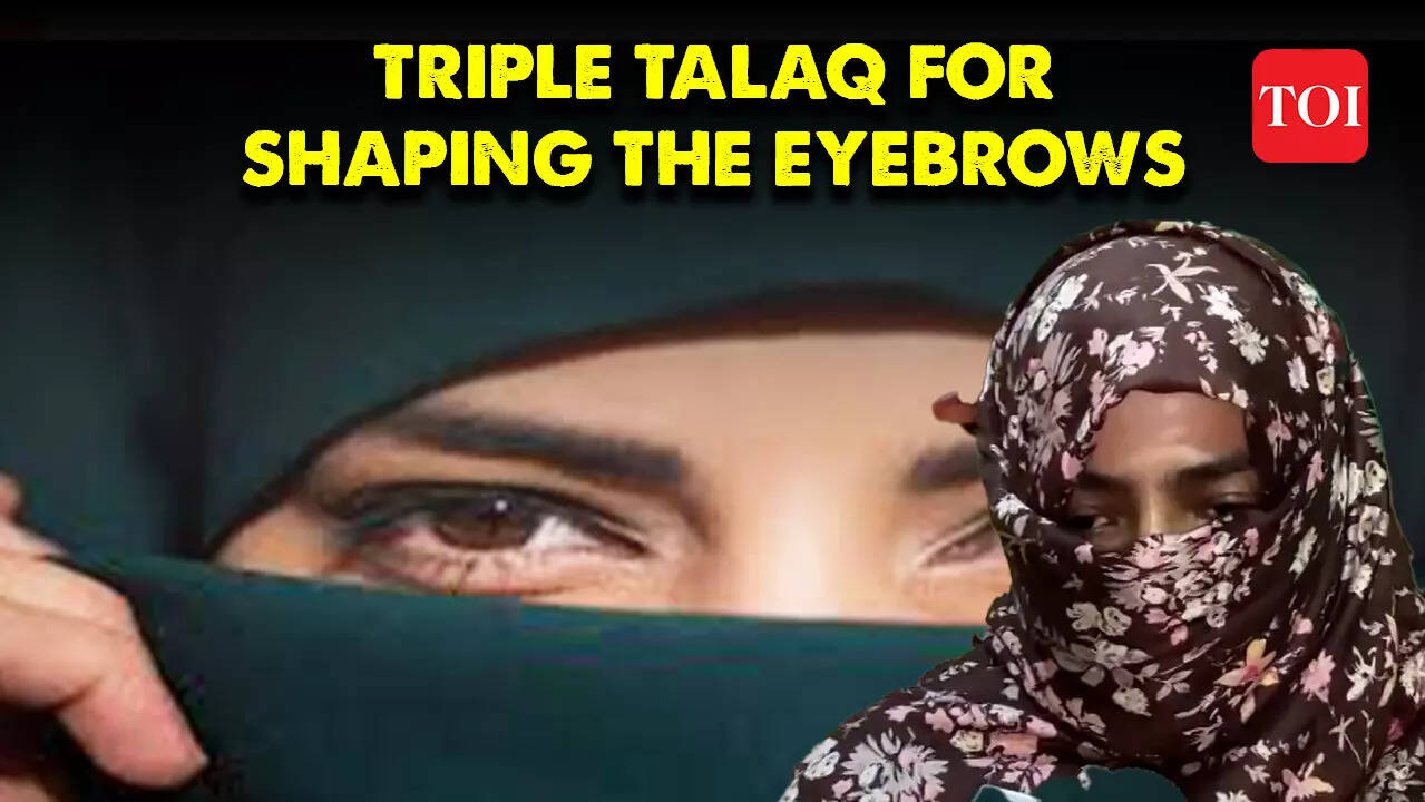 Angry at wife's shaping of eyebrows, Kanpur husband in Saudi gives triple talaq on video call