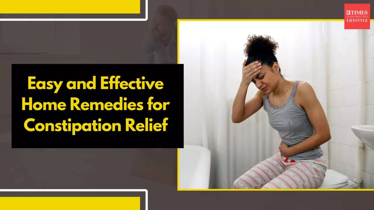 Easy and effective home remedies for constipation relief