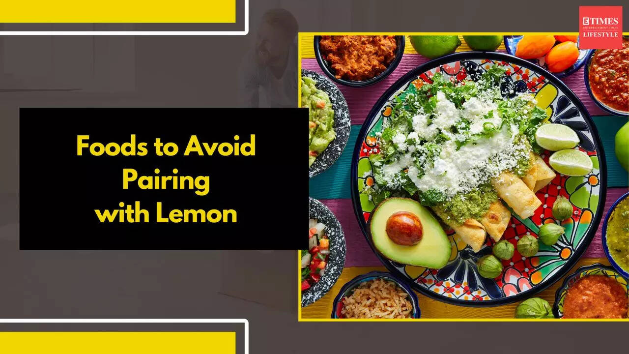 Foods to avoid pairing with lemon- Expert advice