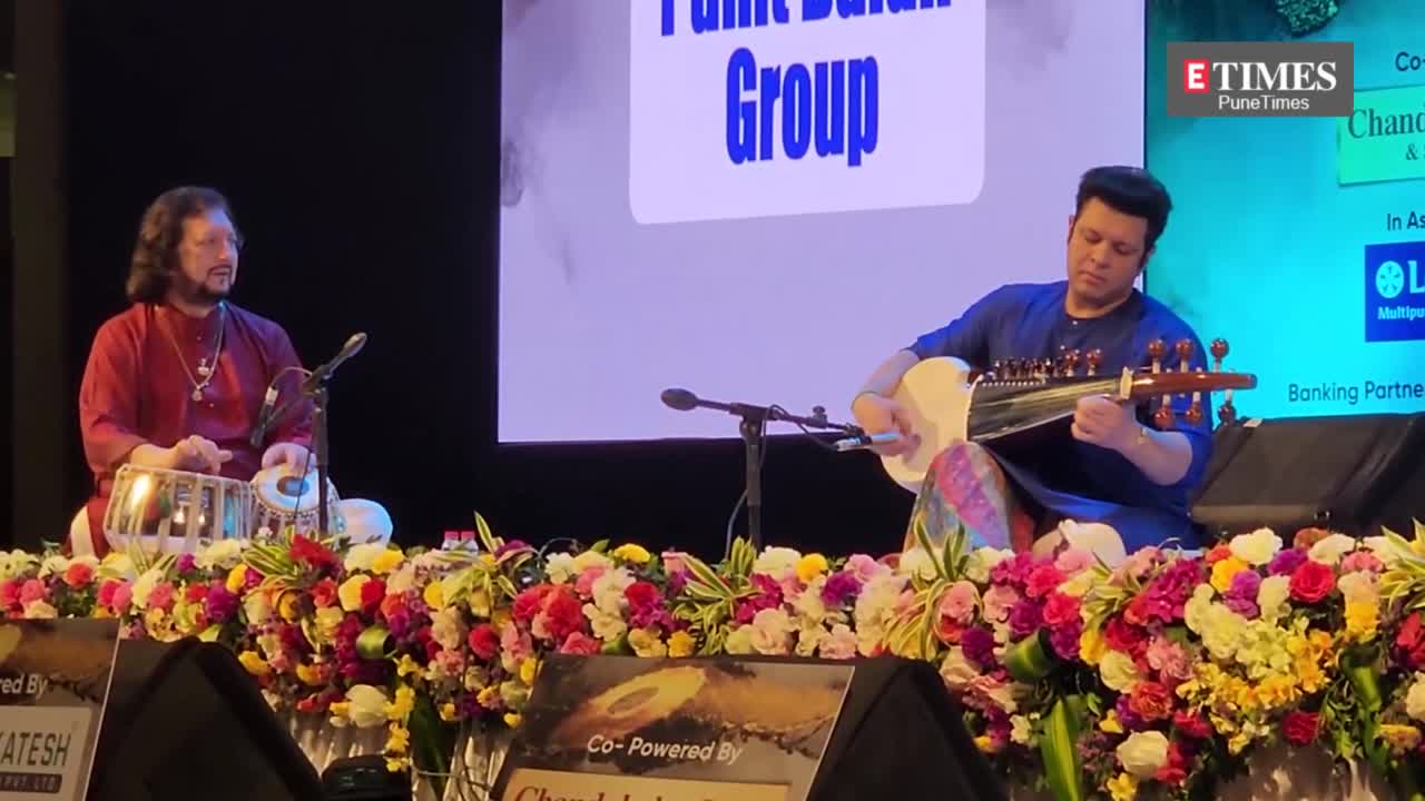 live performance: Aman Ali Bangash enthralled the Pune audience