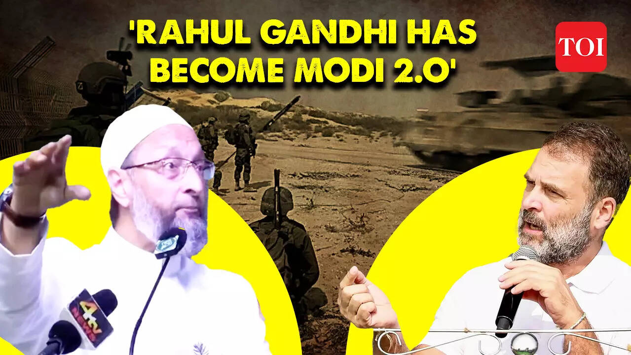 “Rahul Gandhi has become Modi 2.O” says Asaduddin Owaisi