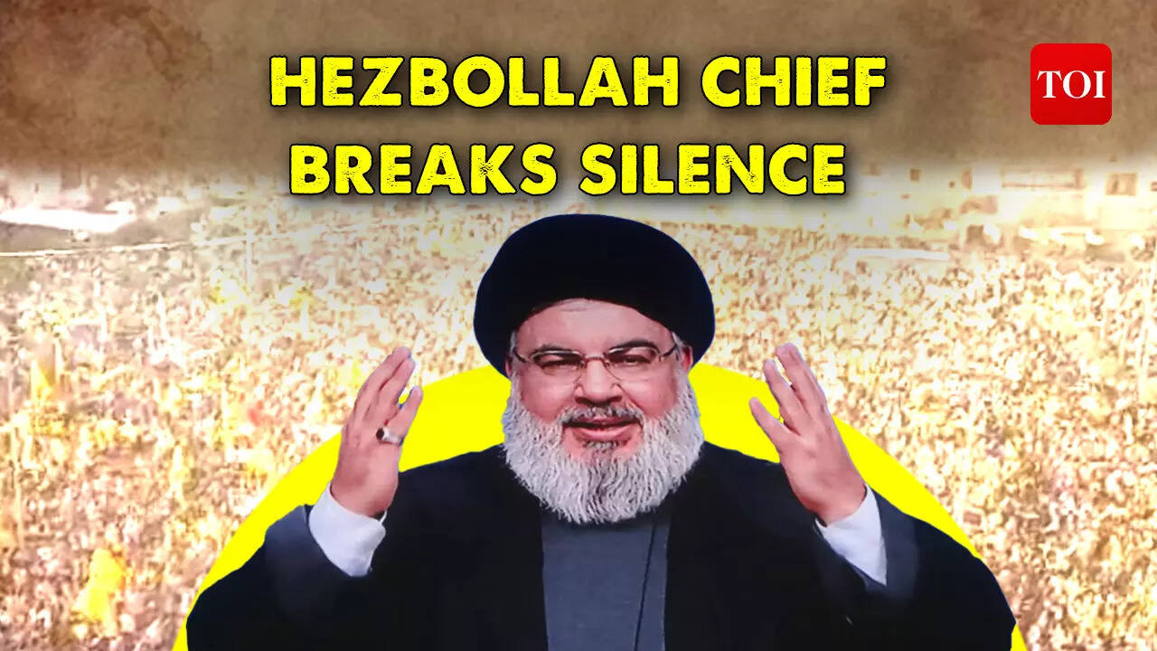 ‘It was led by Hamas; courageous decision’: Hezbollah chief Hassan Nasrallah breaks silence on ...