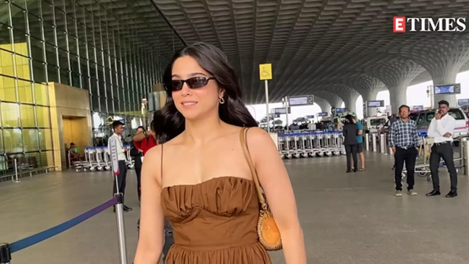 Sharvari Wagh grabs attention with her glamourous look at airport