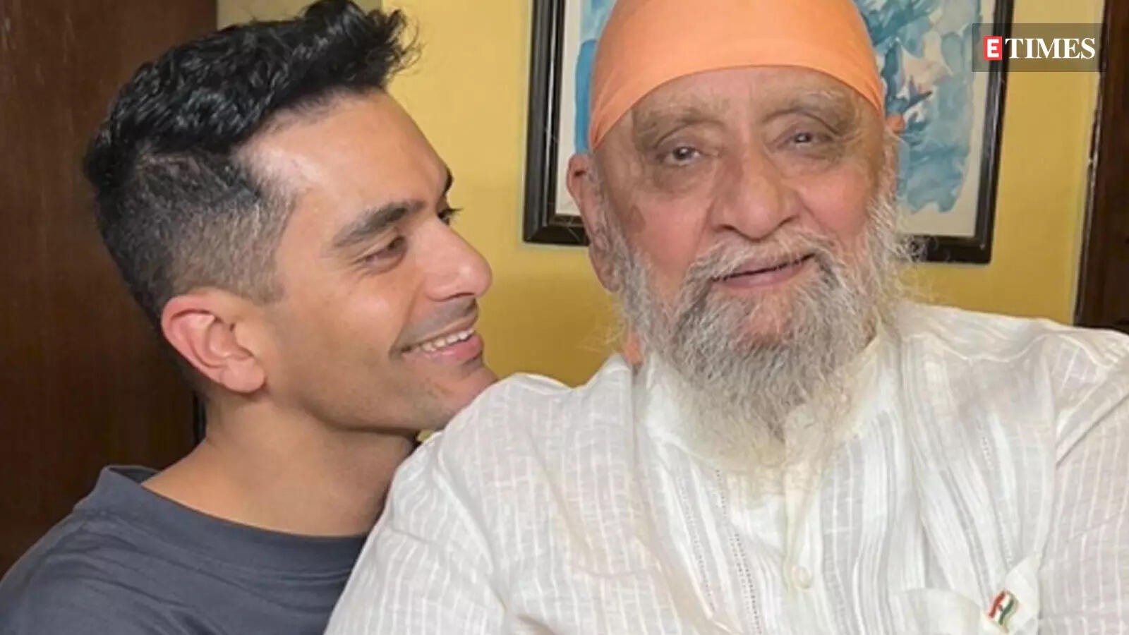 Angad Bedi talks about winning gold medal couple of days after his father Bishan Singh Bedi's ...