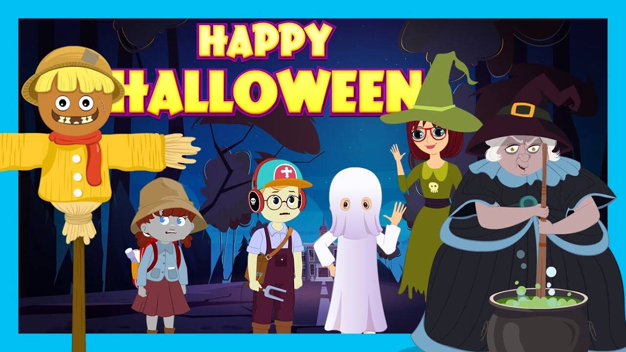 Watch Latest Kids English Nursery Story 'Happy Halloween' For Kids ...