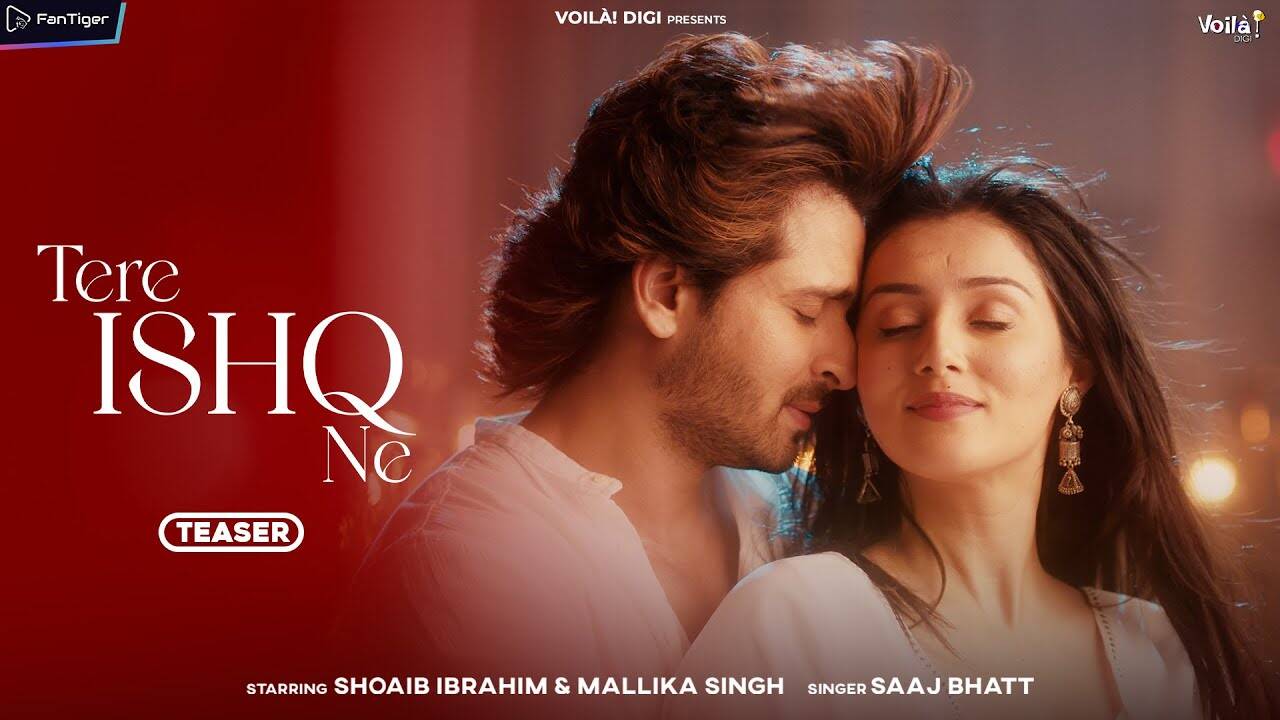 Check Out The Latest Hindi Music Video For Tere Ishq Ne Teaser By Saaj ...