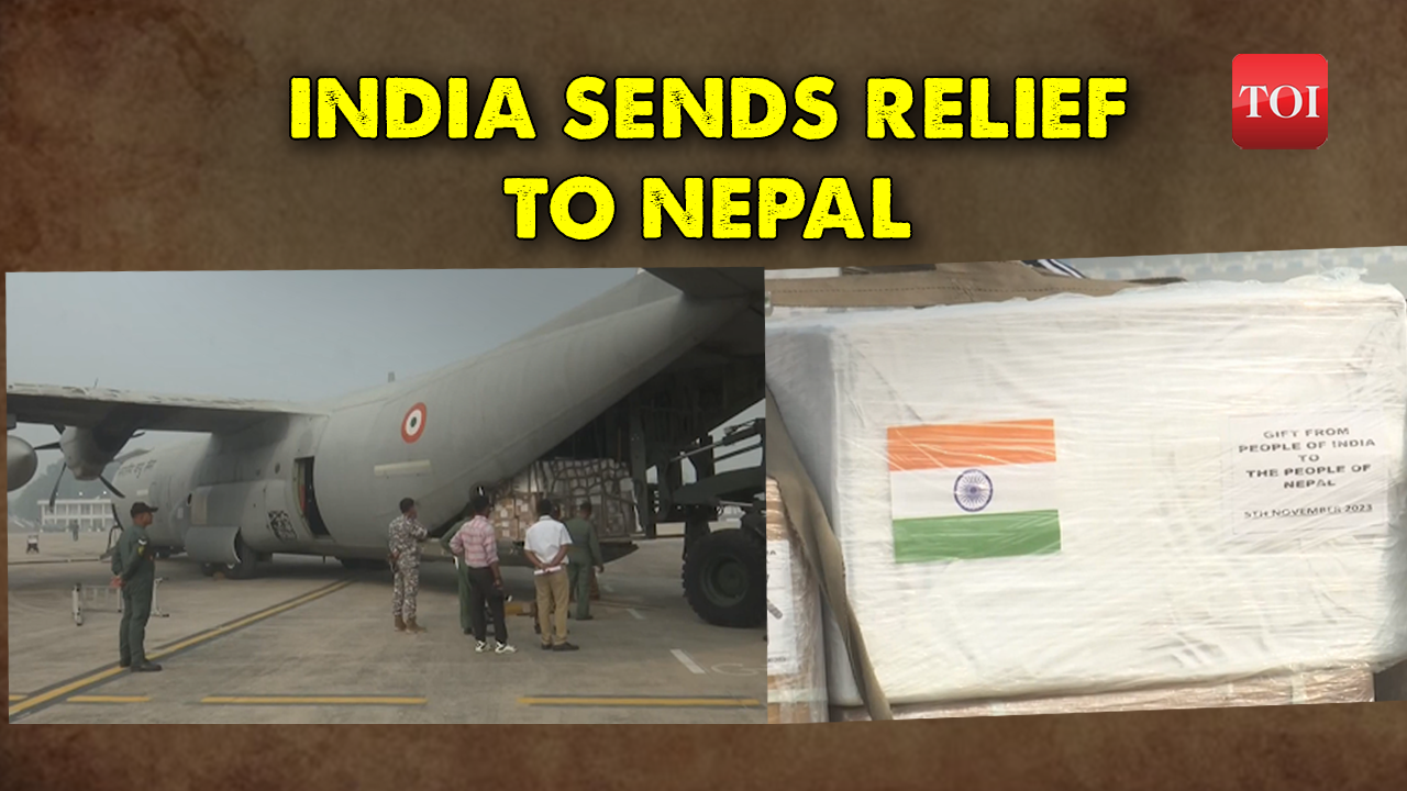 India extends helping hand to Nepal after devastating earthquake