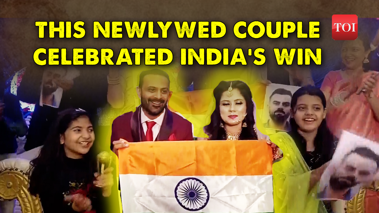 Heartwarming! Newlywed bride and groom in Moradabad celebrate India's ...