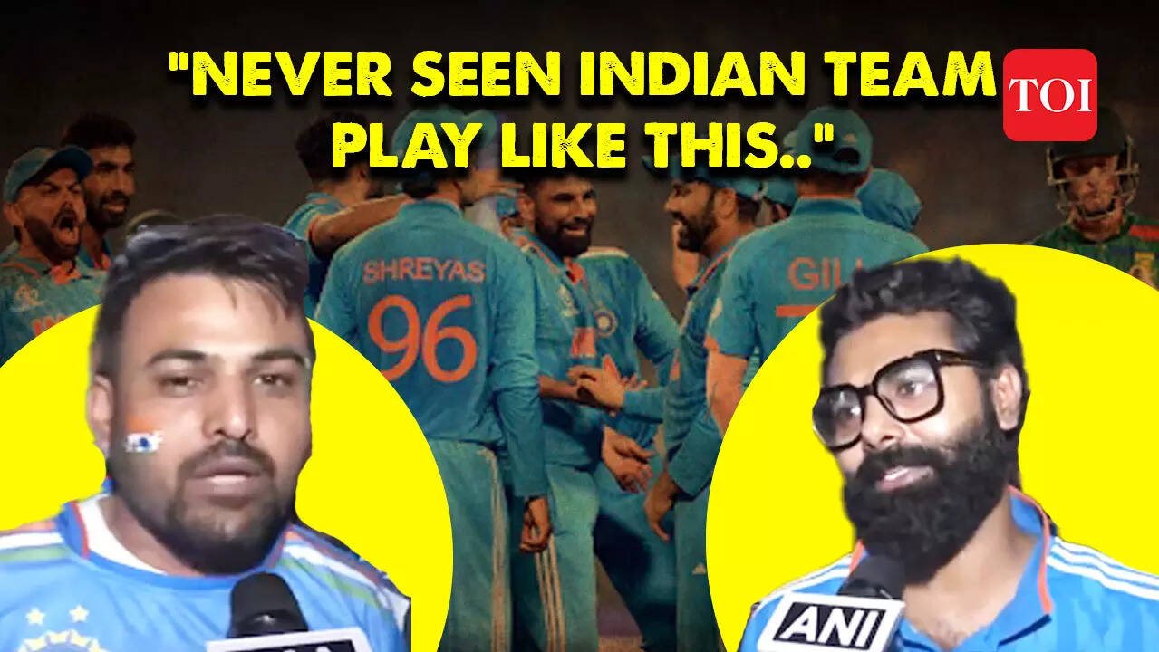 ICC World Cup 2023: “We prayed for every single run", fans celebrate ...