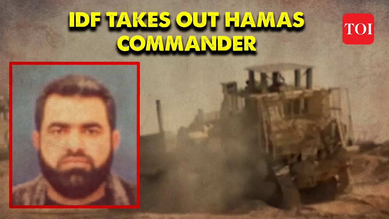 Israel-Hamas war: IDF eliminates Hamas commander in Gaza