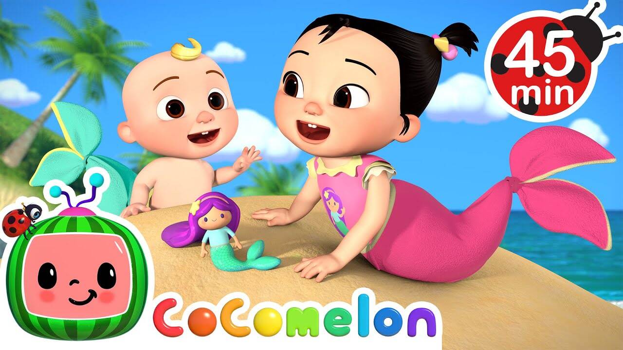 Nursery Rhymes in English: Children Video Song in English 'Mermaid at ...