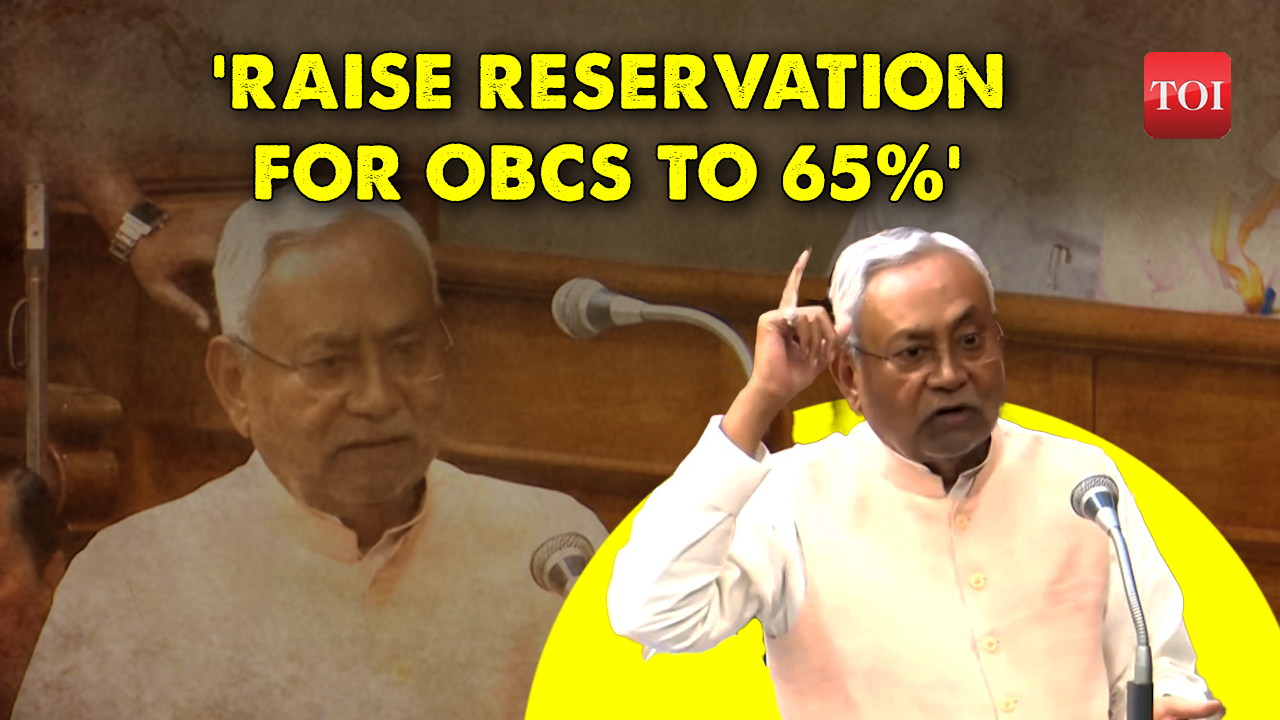 Bihar caste survey: CM Nitish Kumar says will raise reservation for OBCs from 50% to 65%